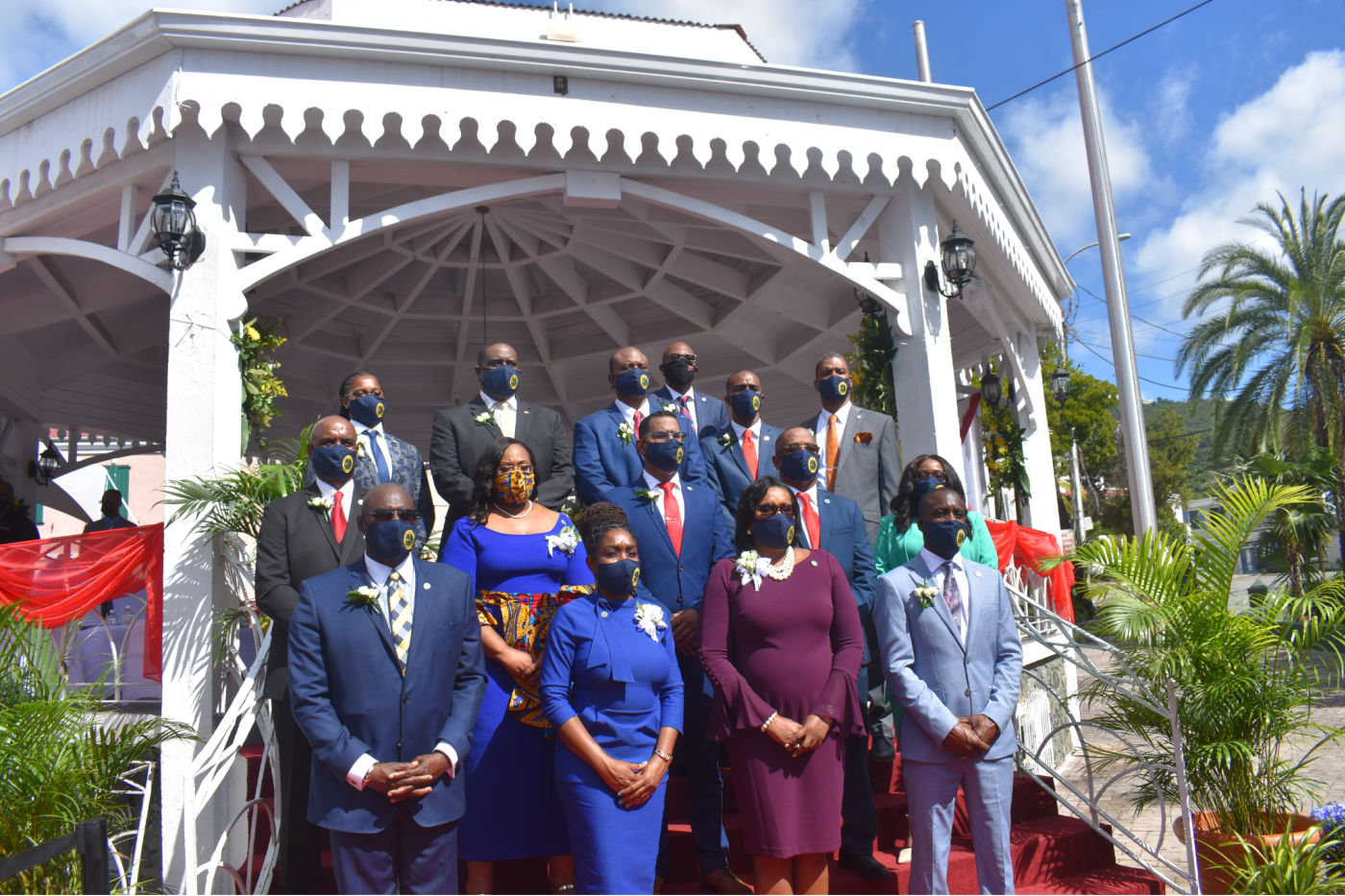 Members of the 34th Legislature Take Oath of Office in Territory's Capital