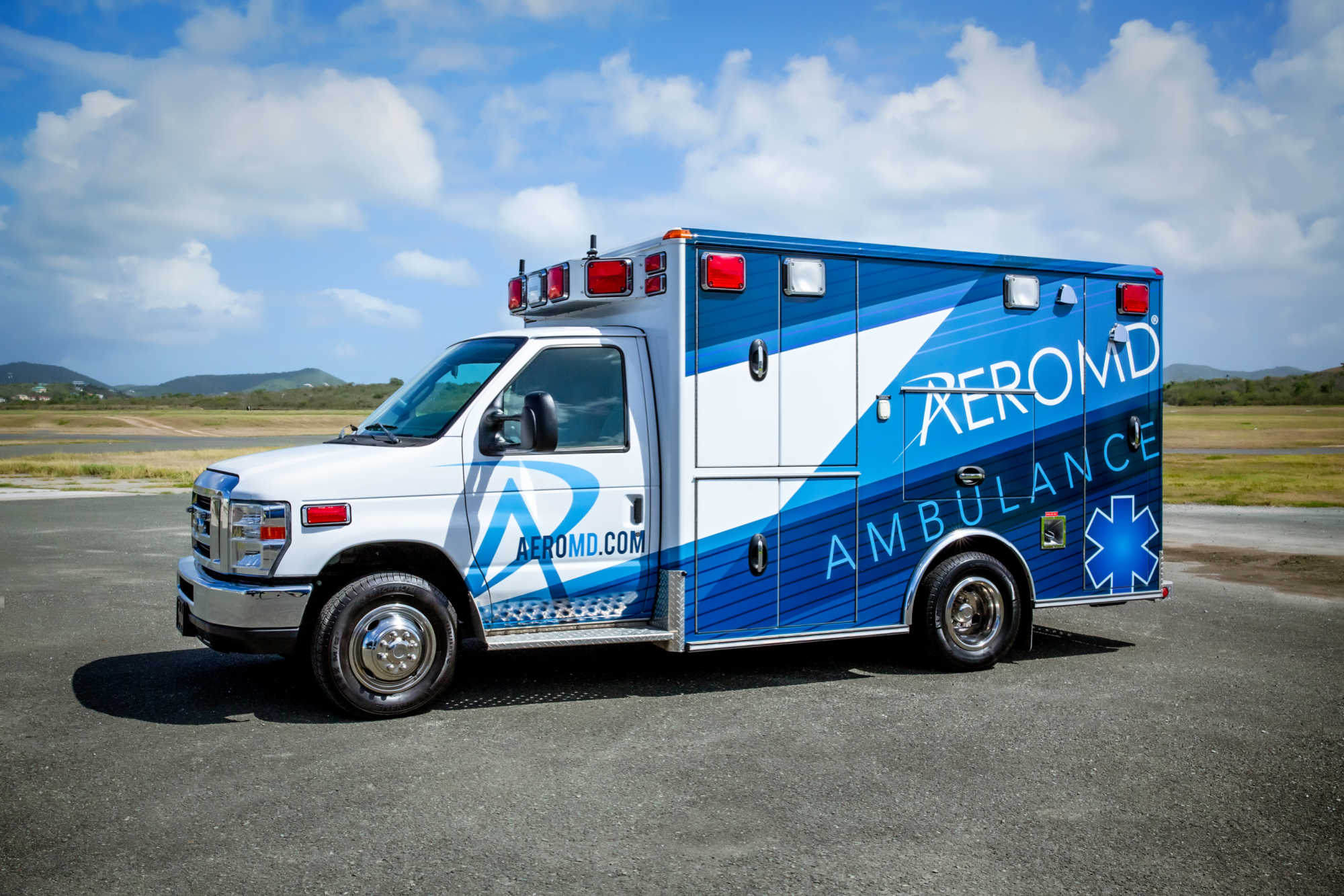 AeroMD Expands with Ground Ambulance Fleet in USVI