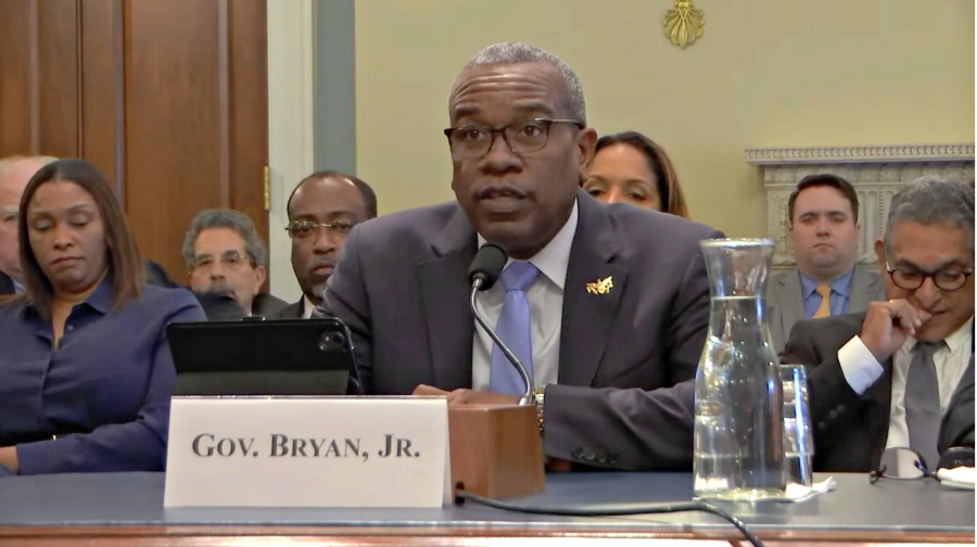 Testifying at Congress, Bryan Calls for Major Changes to How USVI is ...