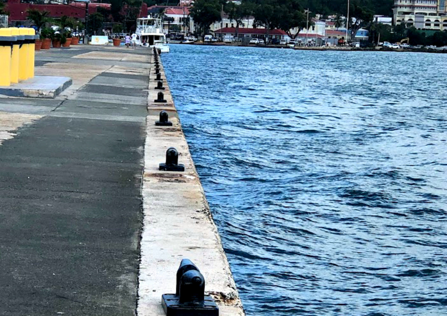 Port Authority Completes Charlotte Amalie Waterfront Cleat Replacement ...