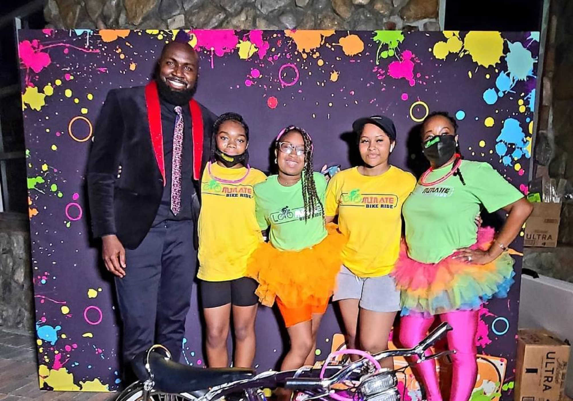 DJ Benny Demus Brings LOOMINATE Bike Ride to St. Croix December 18