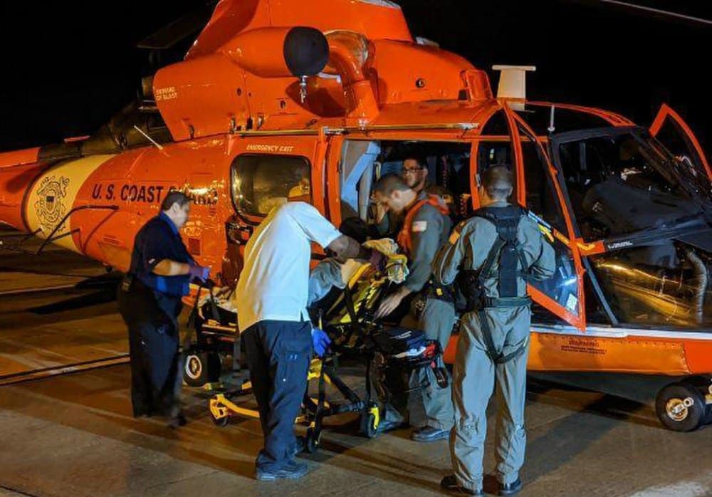 Coast Guard Medevacs Crewmember of Marella Explorer 2 Cruise Ship to St ...