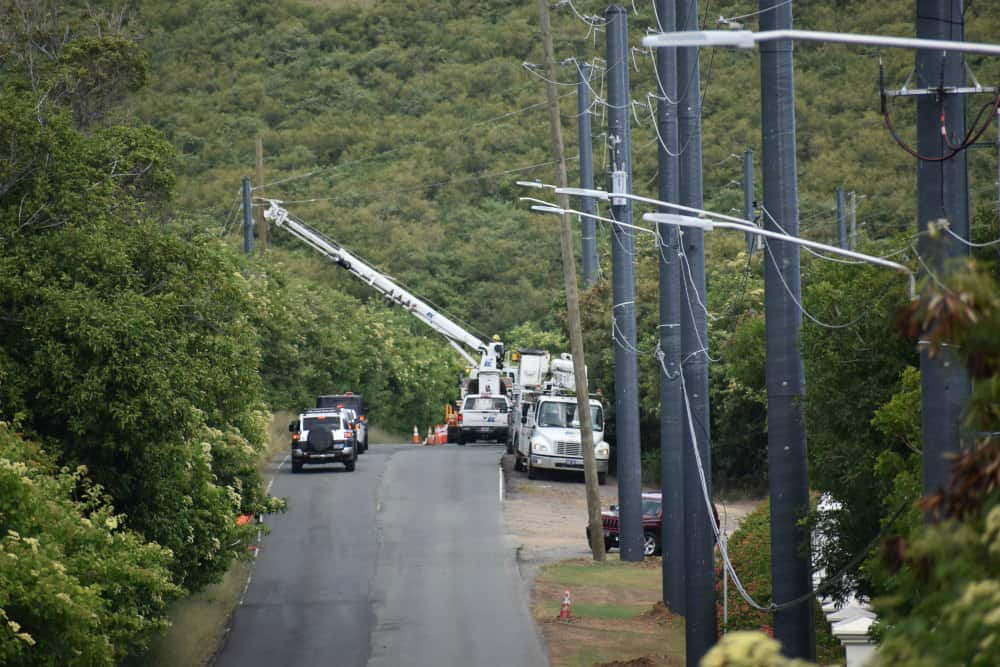 Completion of Composite Pole Intallation Delayed by a Year; WAPA Board ...