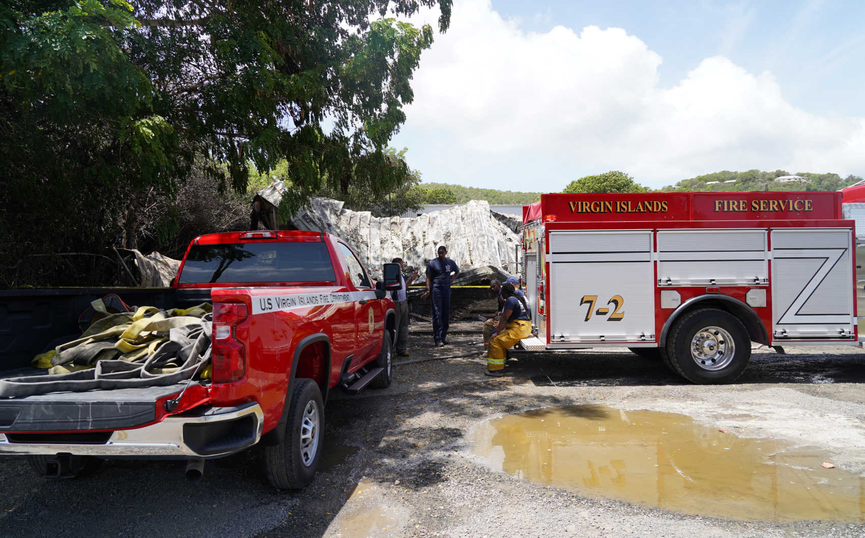A to Z Paint Supply, Open For 33 Years on St. Croix, is Destroyed by ...