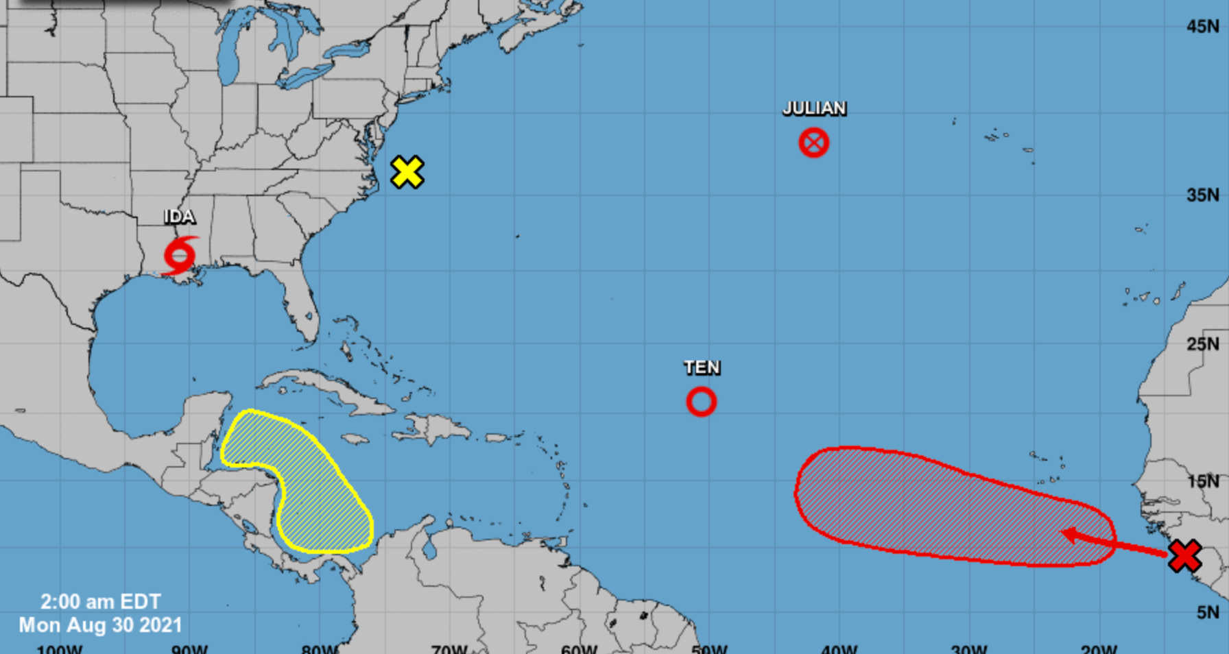 New System Coming Off West Coast of Africa With Conditions Favorable ...