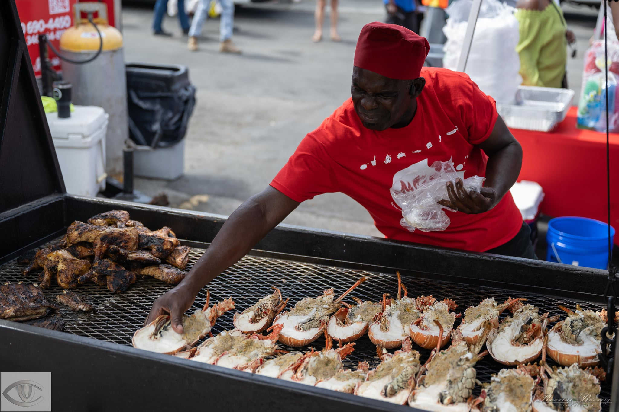 Watch: Video, Pictures of the First Food Fair in St. Thomas Since Covid-19
