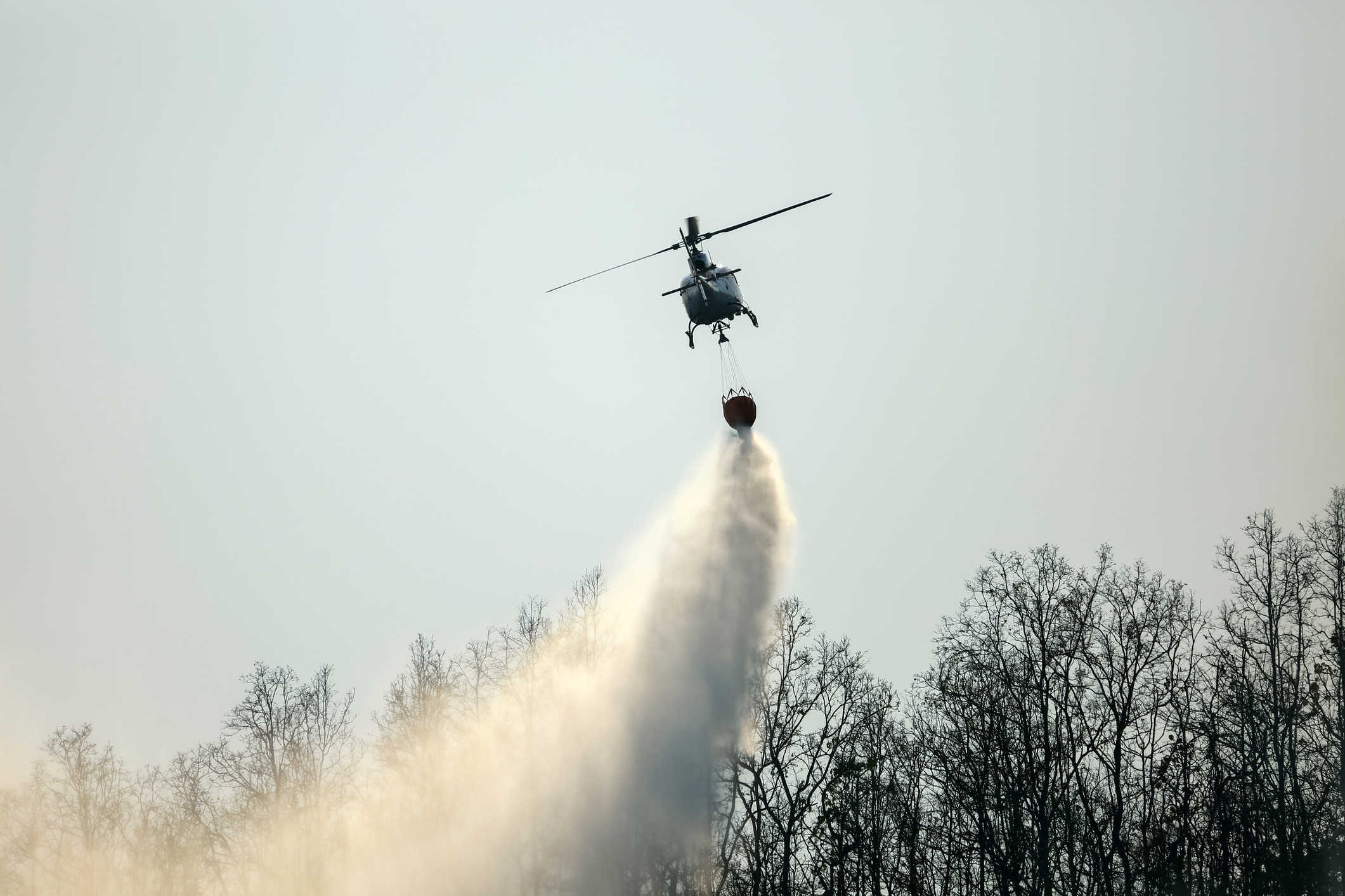 Puerto Rico National Guard's Fire-Fighting Helicopter Aids in Battle ...
