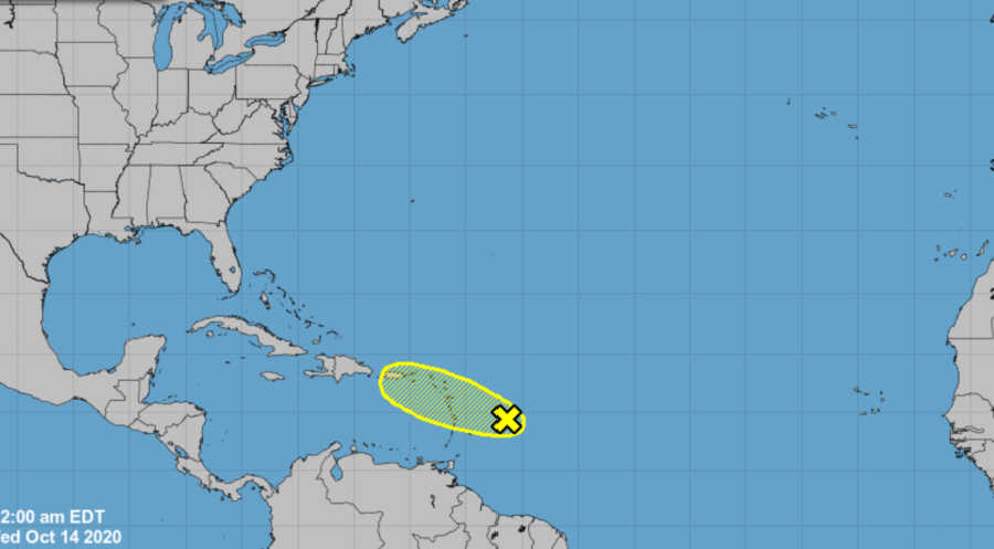 Weather System Projected to Bring Rain to USVI, Puerto Rico Thursday